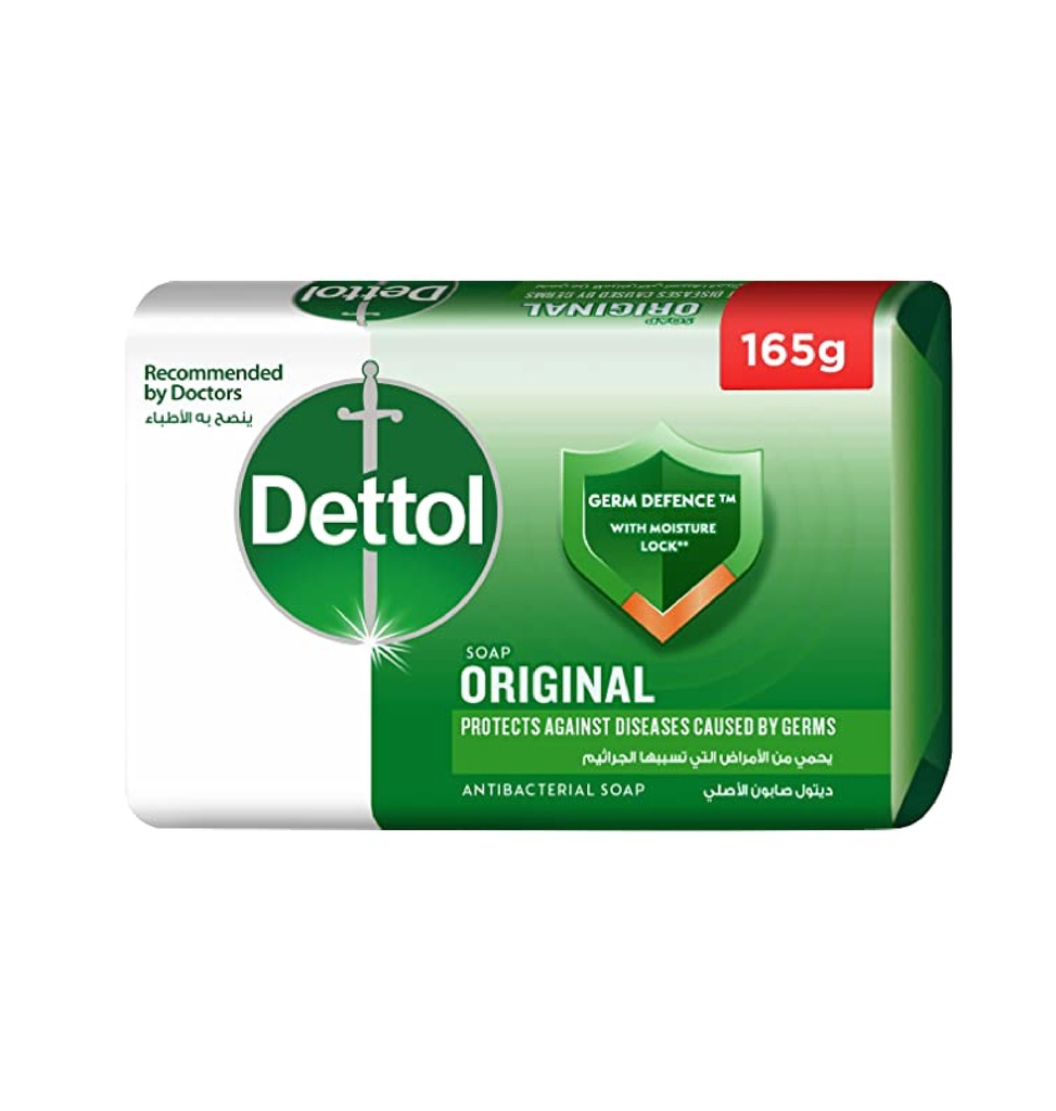 Dettol - Original Soap Bar 165gm | SRV